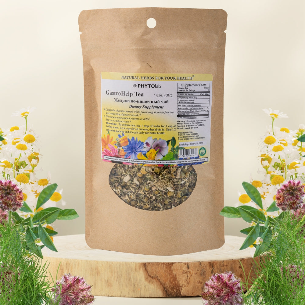 Gastro Help Blend - 1.8 oz - Soothing Herbal Tea for Digestion Support ...