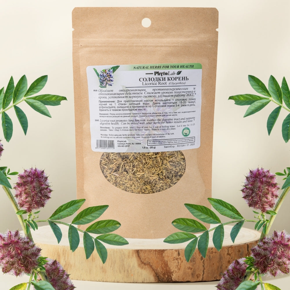 Licorice Root - 1.8 oz (50 g) - Traditional Herbal Support for Digesti ...