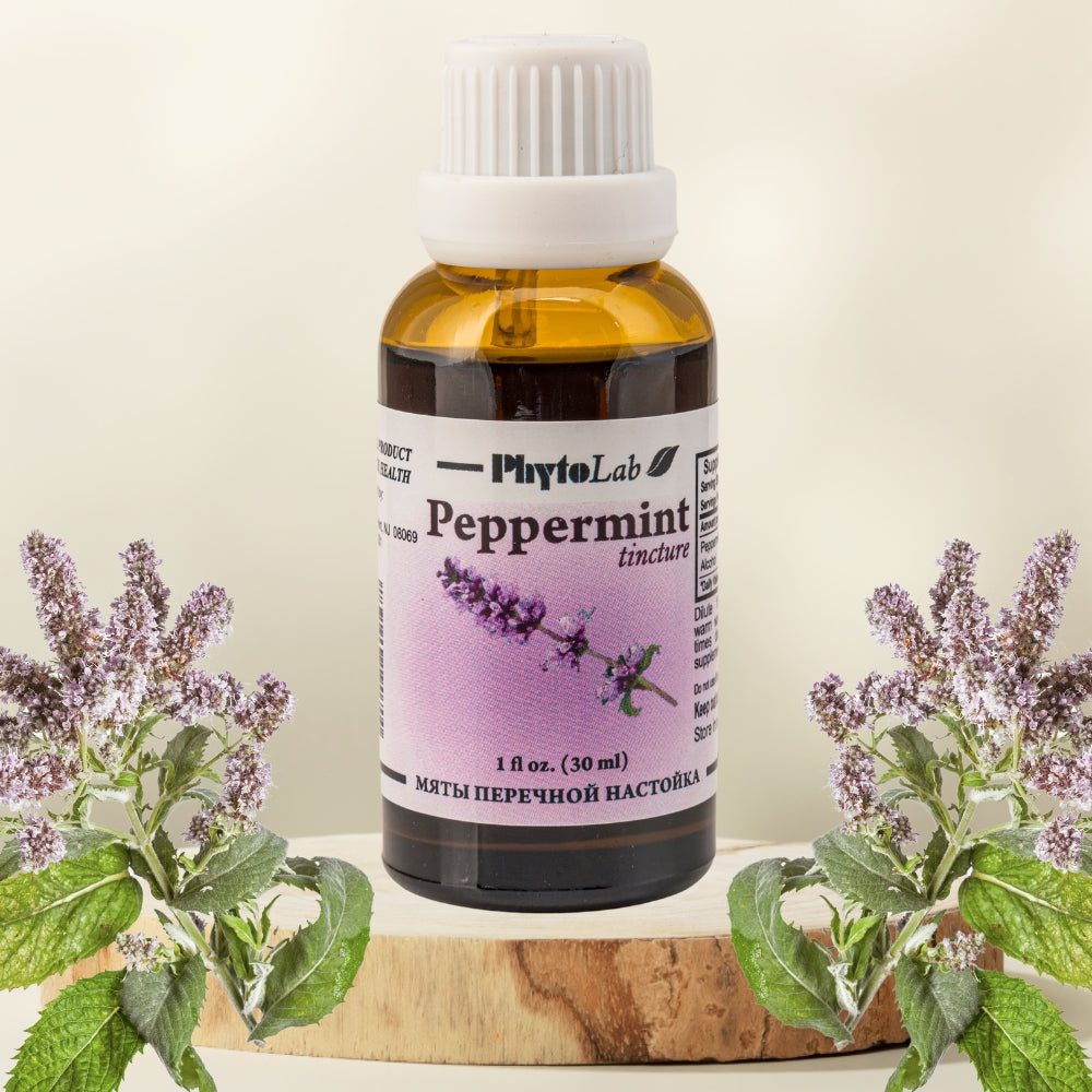 Peppermint Tincture - 1 fl oz for Natural Digestive & Respiratory Reli ...